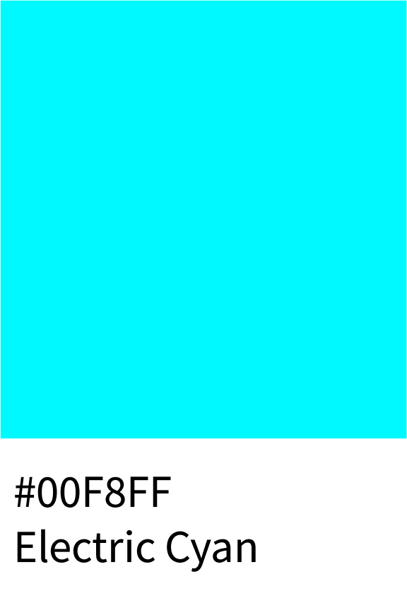 Bright Neon Color Palette Combinations with Hex Codes and Names ...
