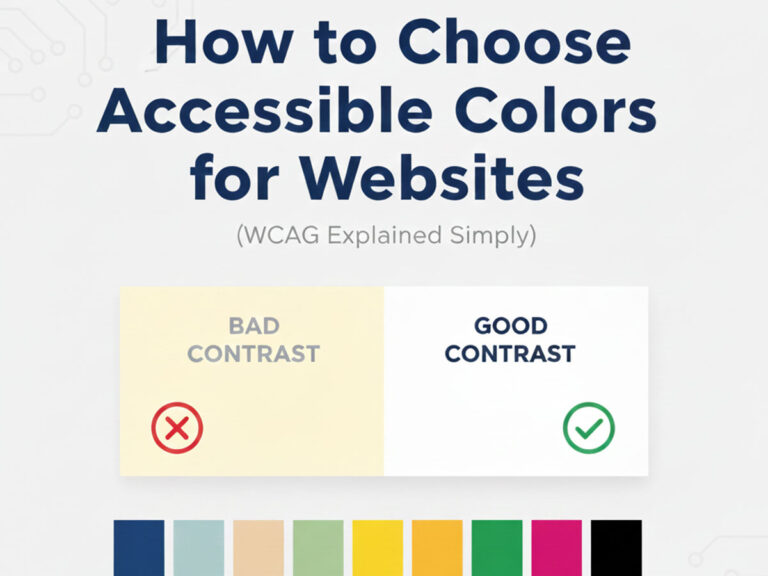 How to Choose Accessible Colors for Websites (WCAG Explained Simply ...
